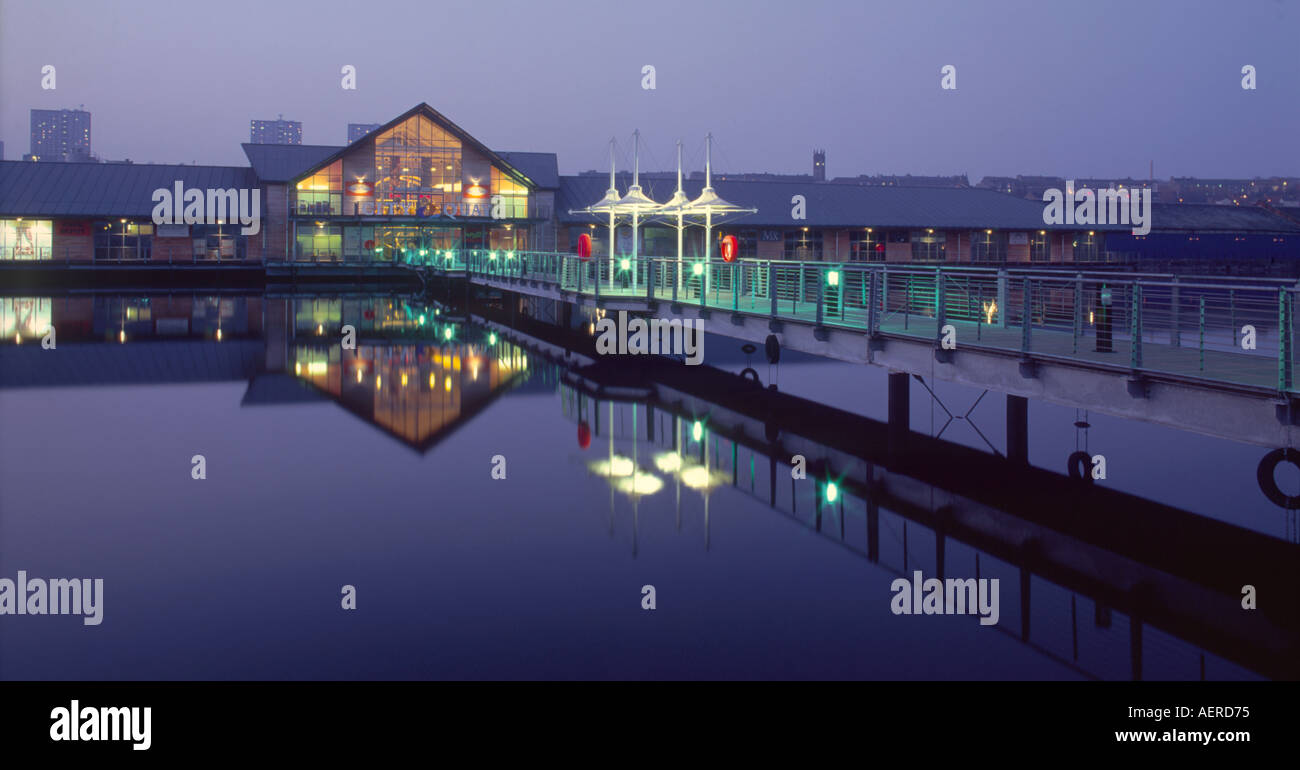 City Quay Dundee Scotland Urban Regeneration Project Stock Photo - Alamy