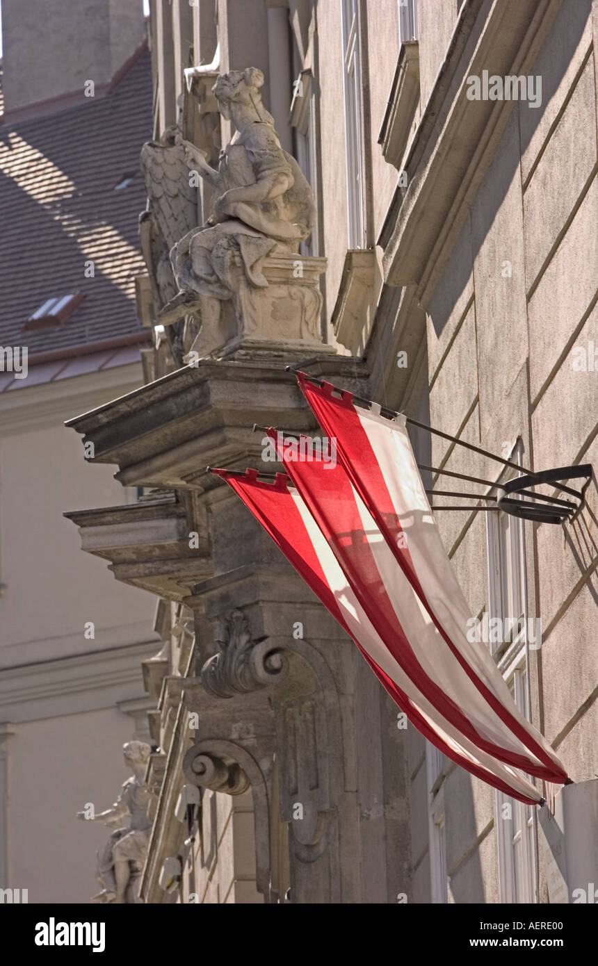 August 21st 2004 Vienna Austria Architecture in the downtown district ...