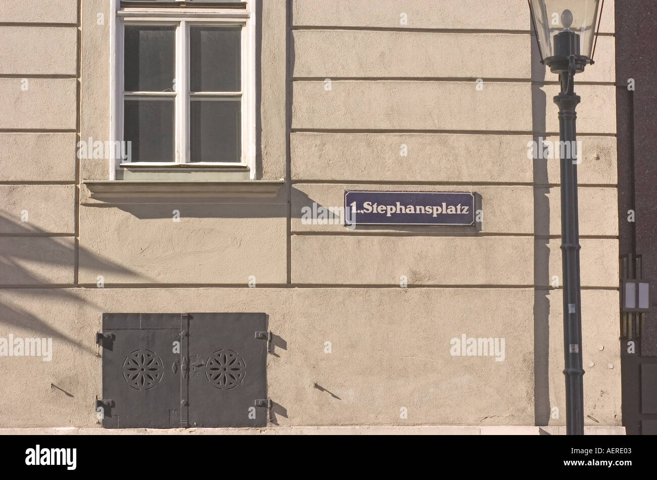 August 21st 2004 Vienna Austria Architecture in the downtown district ...