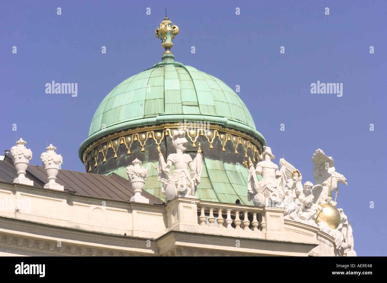 August 21st 2004 Vienna Austria Architecture in the downtown district ...