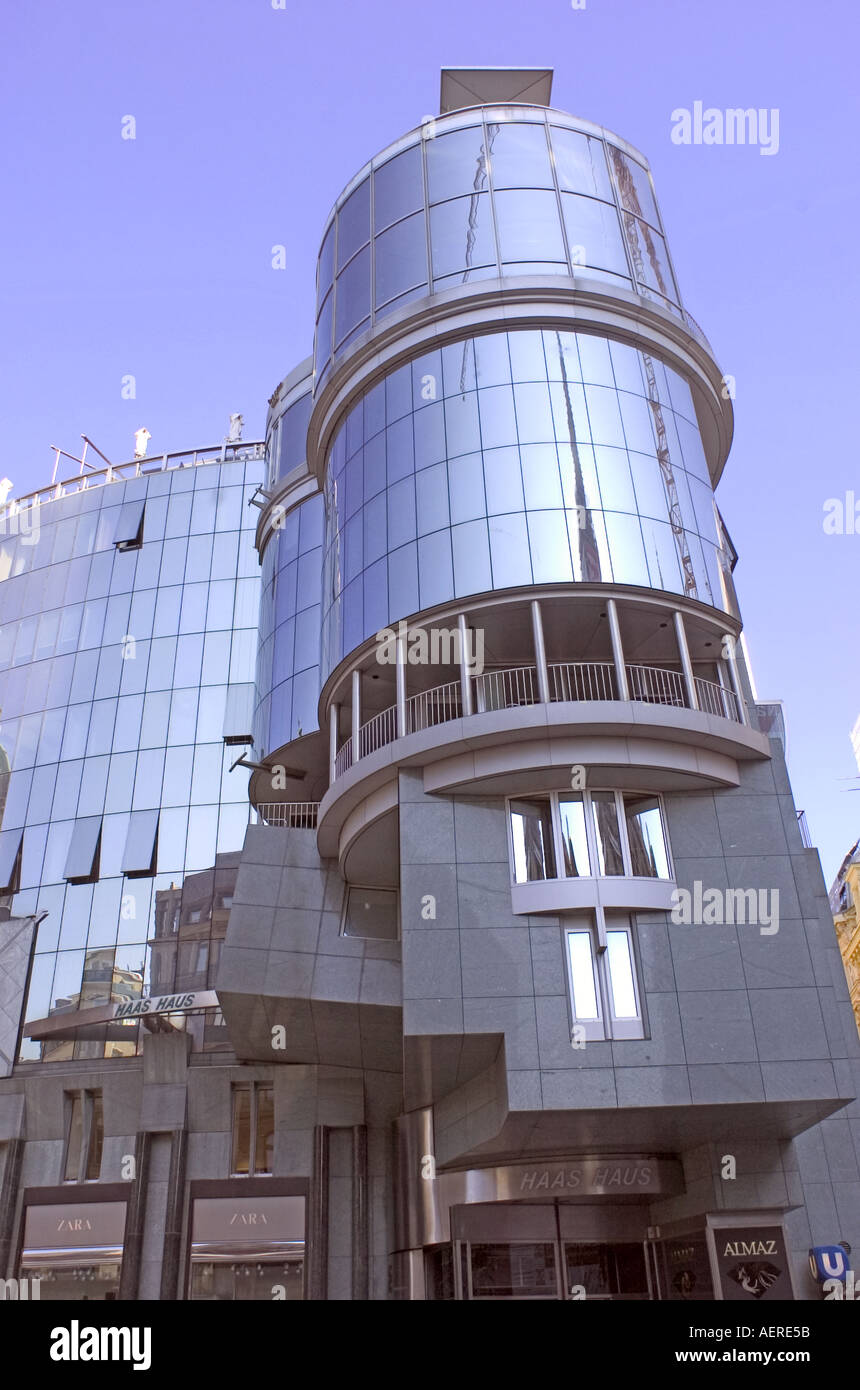 August 21st 2004 Vienna Austria Architecture in the downtown district ...