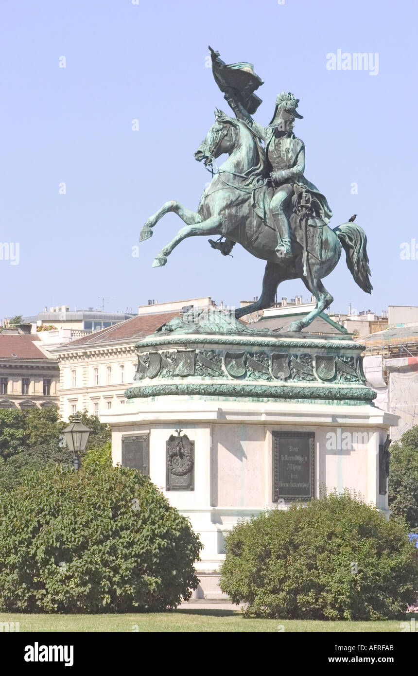 August 21st 2004 Vienna Austria A statue in the city of Vienna Austria ...