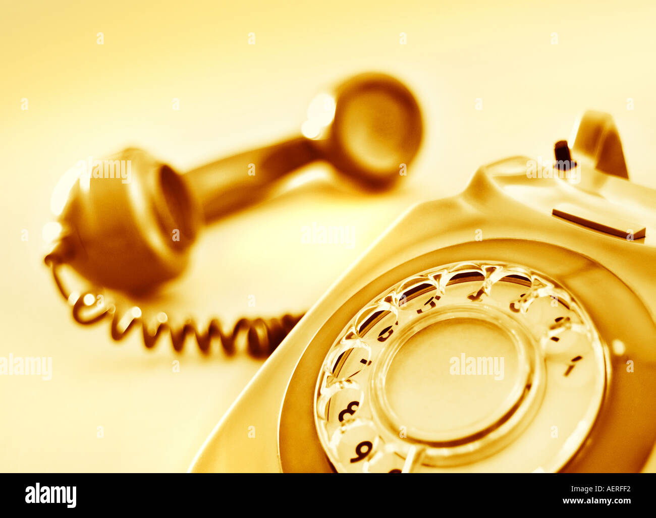 Classic retro phone Stock Photo - Alamy