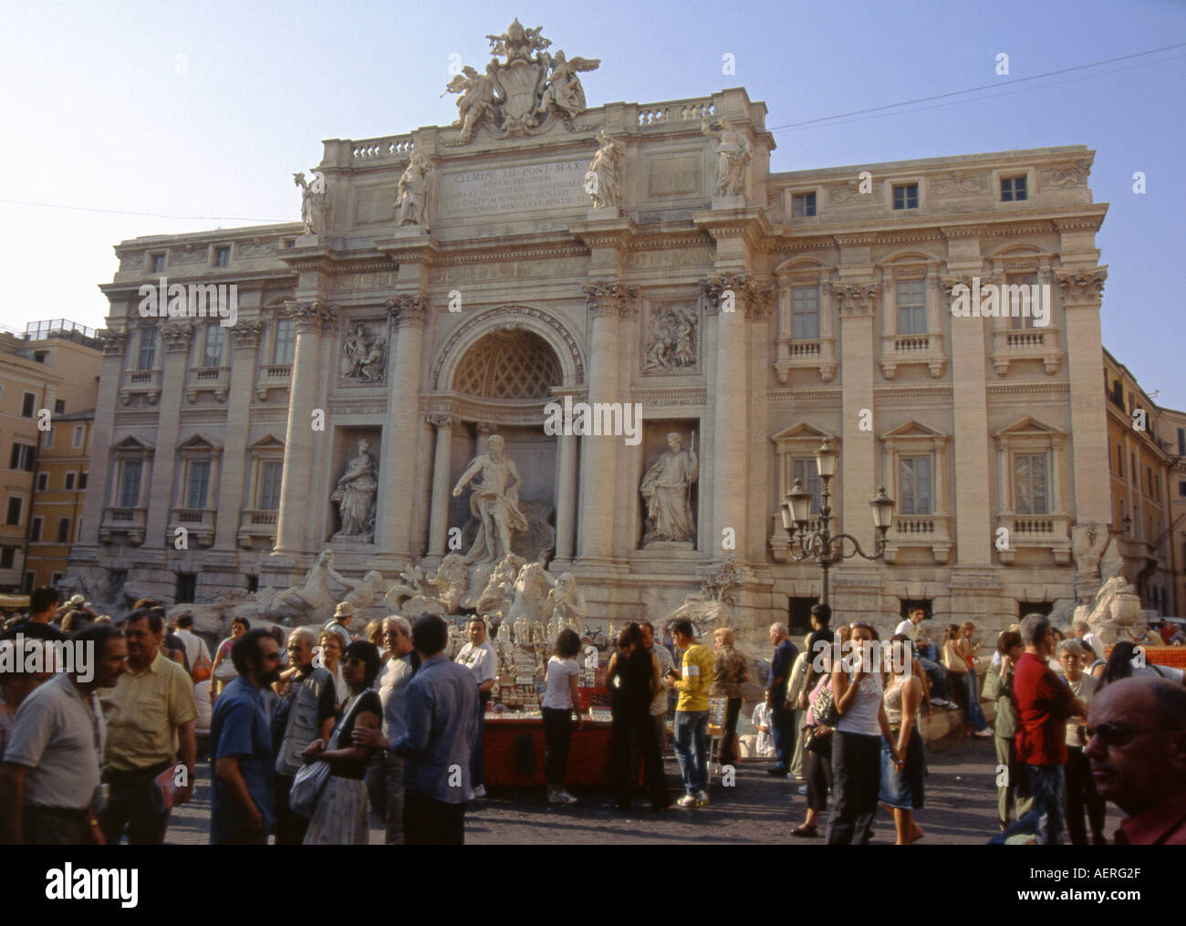 Fontana di Trevi Fountain Rione of Trevi UNESCO World Heritage Site ...