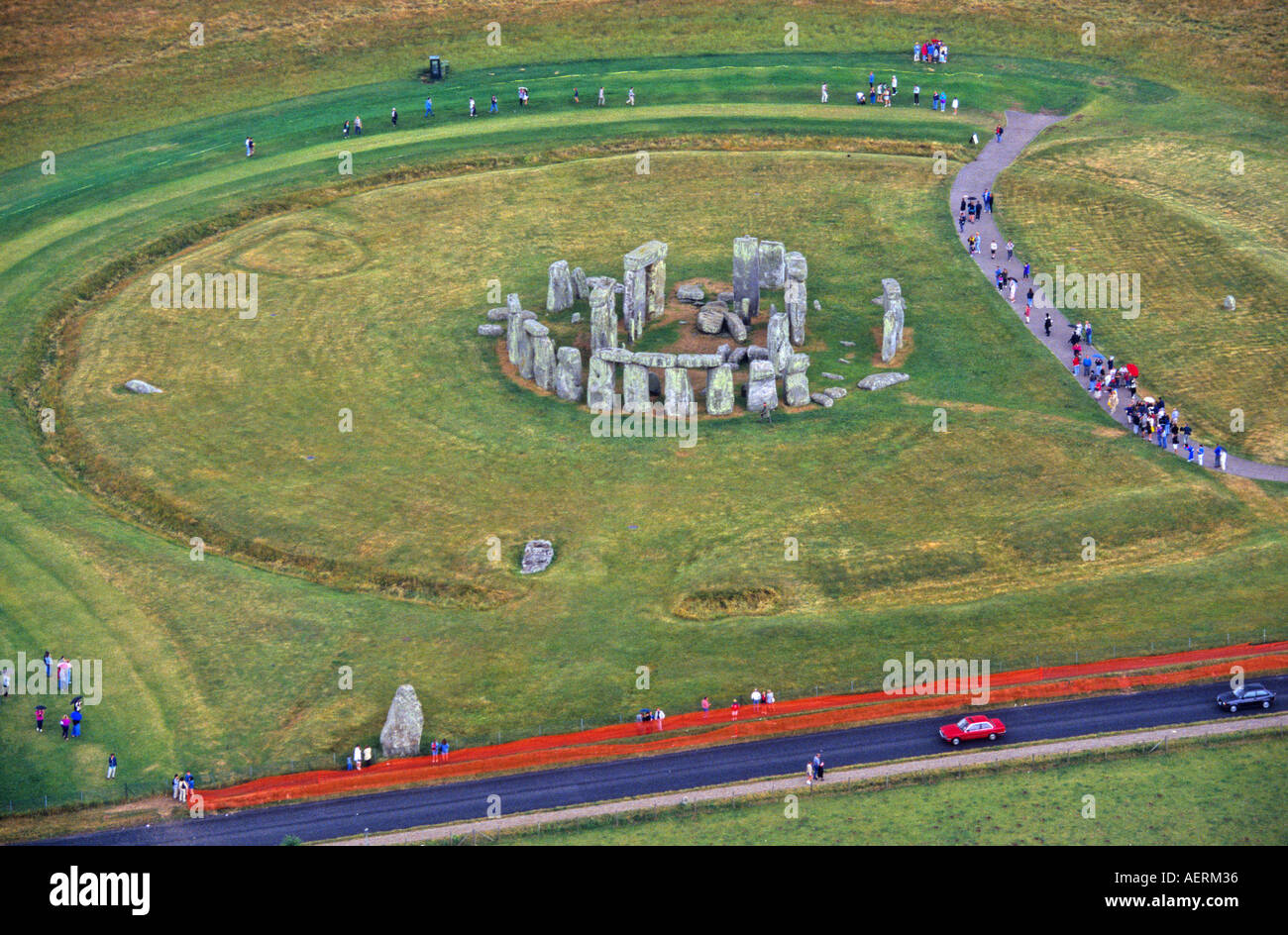 Aerial view stonehenge wiltshire england hi-res stock photography and ...