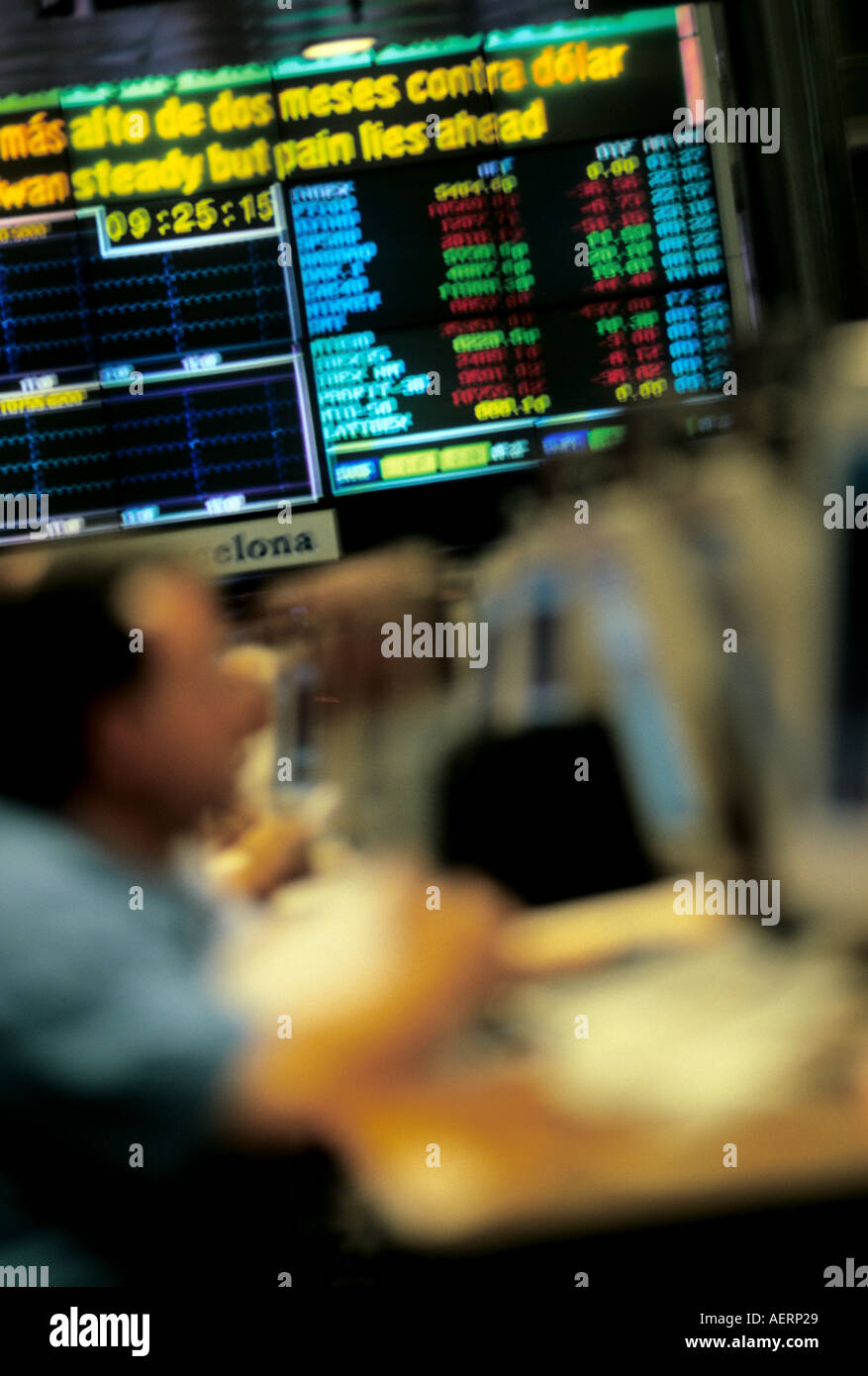 stock exchange activity Stock Photo - Alamy