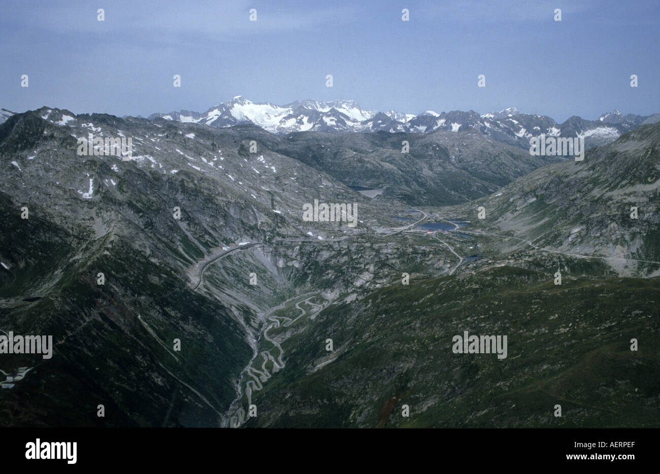 St Gotthard Pass Stock Photo - Alamy
