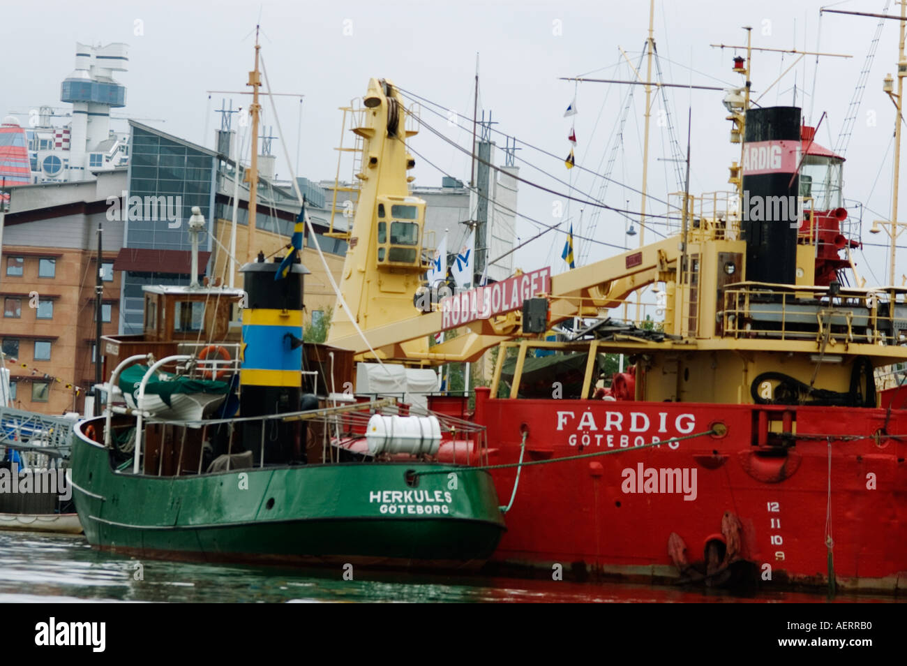 Sweden, Goteborg, Goteborg Harbor, Shipping Stock Photo - Alamy