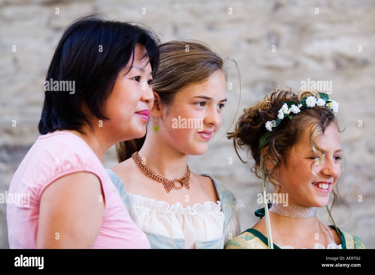 Canada, Quebec City, Fetes de la Nouvelle France, Women Stock Photo - Alamy