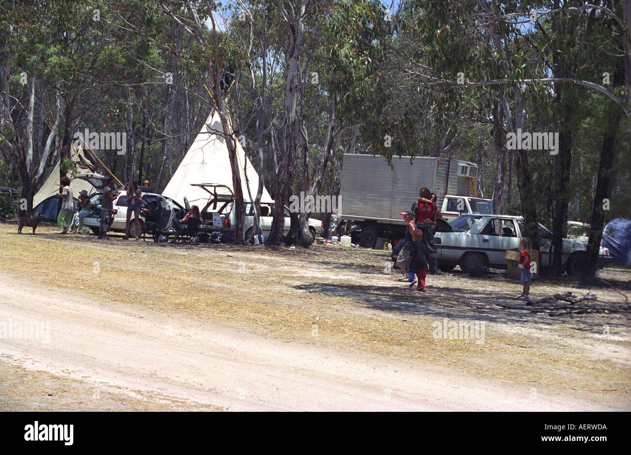 camping at exedous psy trance party at bald rock bonoo bonoo national ...