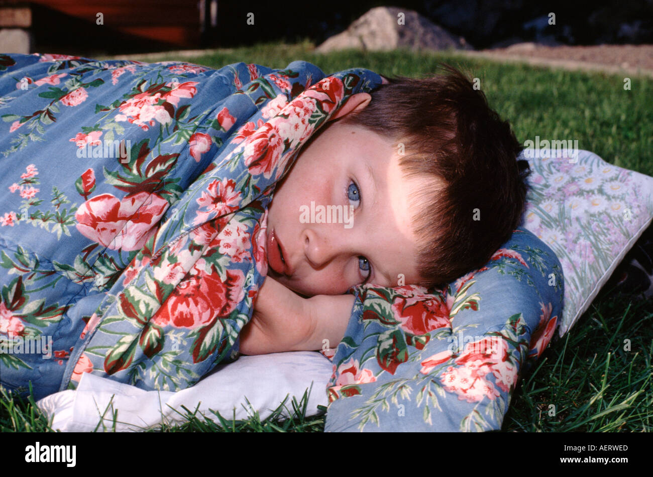 Child reposing hi-res stock photography and images - Alamy