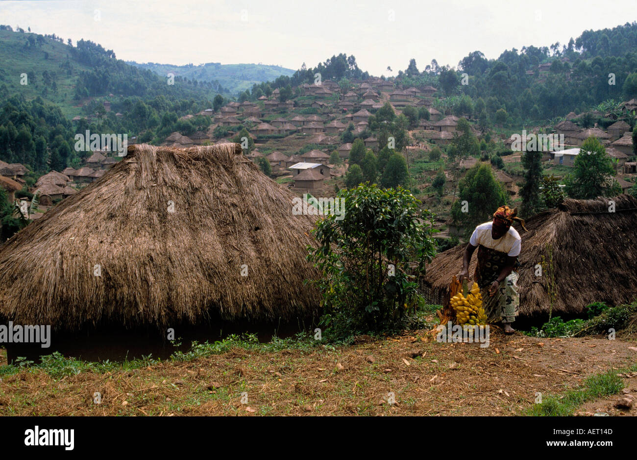 village near city of kisangani democratic republic of congo congo ...