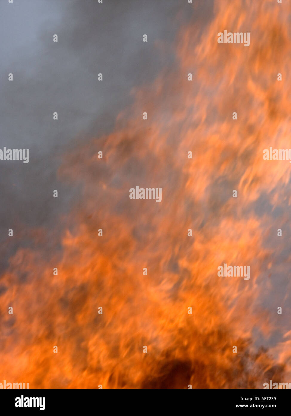 fierce licking flames fire hot wood timbers alight burning embers ...