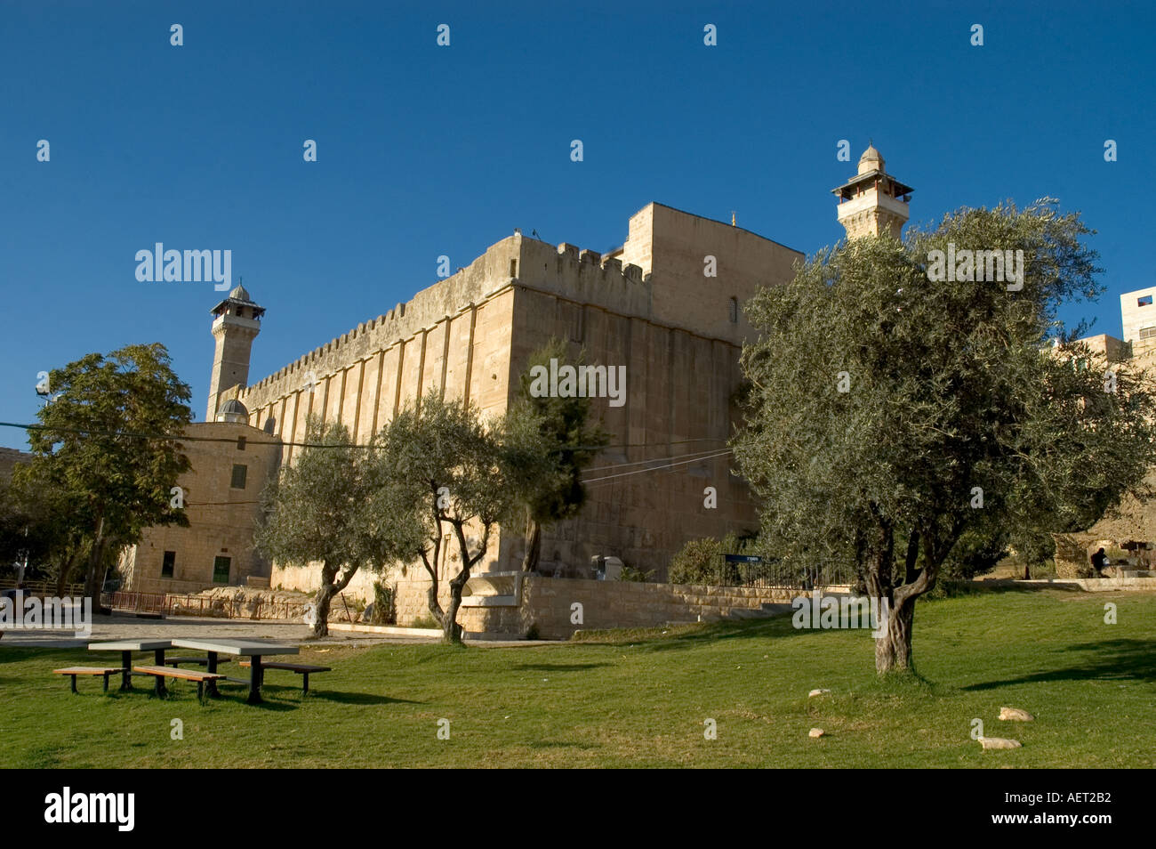 Israel Hebron Cave of Machpela burial site of Abraham Sarah Isaac Jacob ...