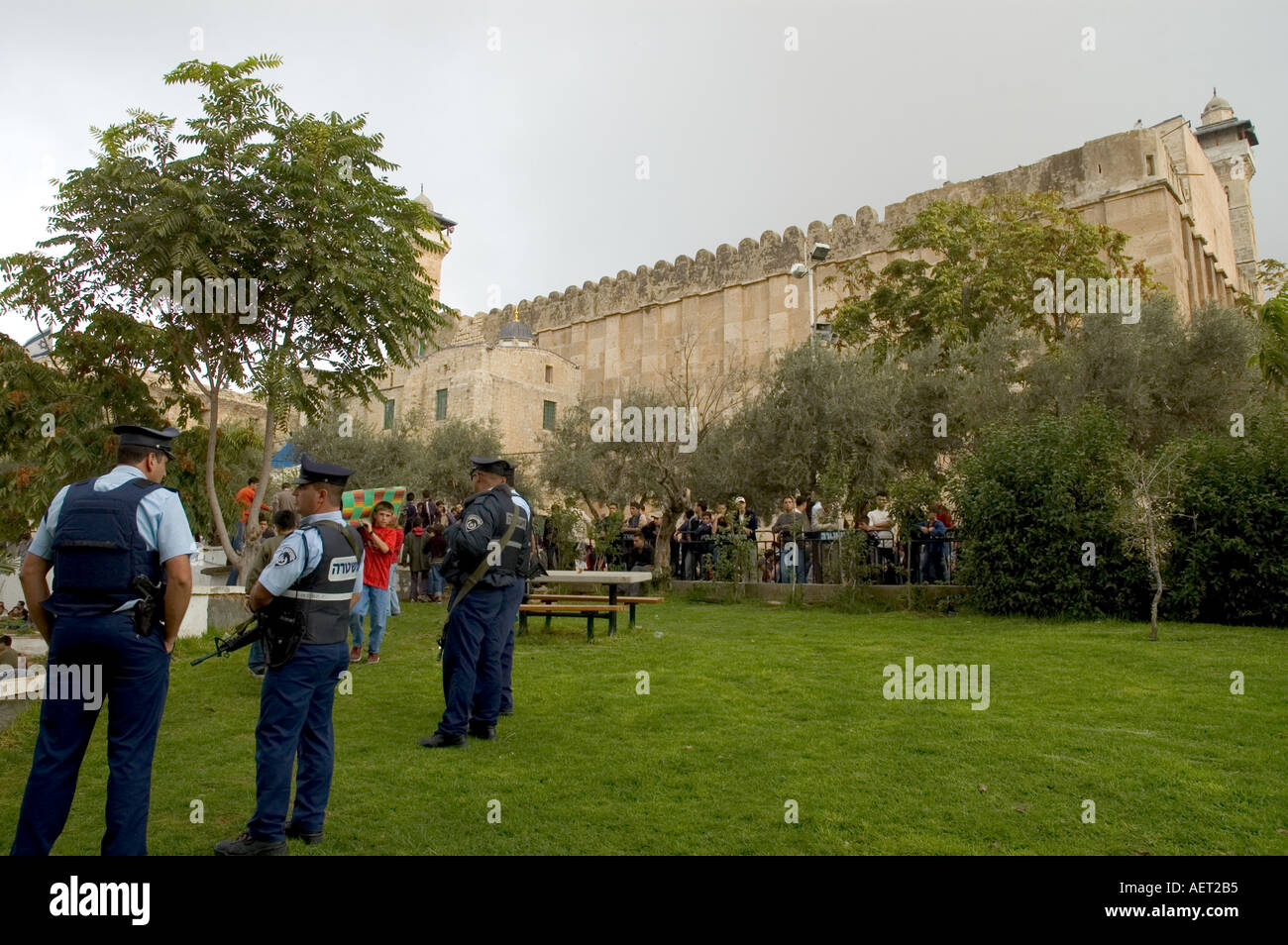 Israel Hebron Cave of Machpela burial site of Abraham Sarah Isaac Jacob ...