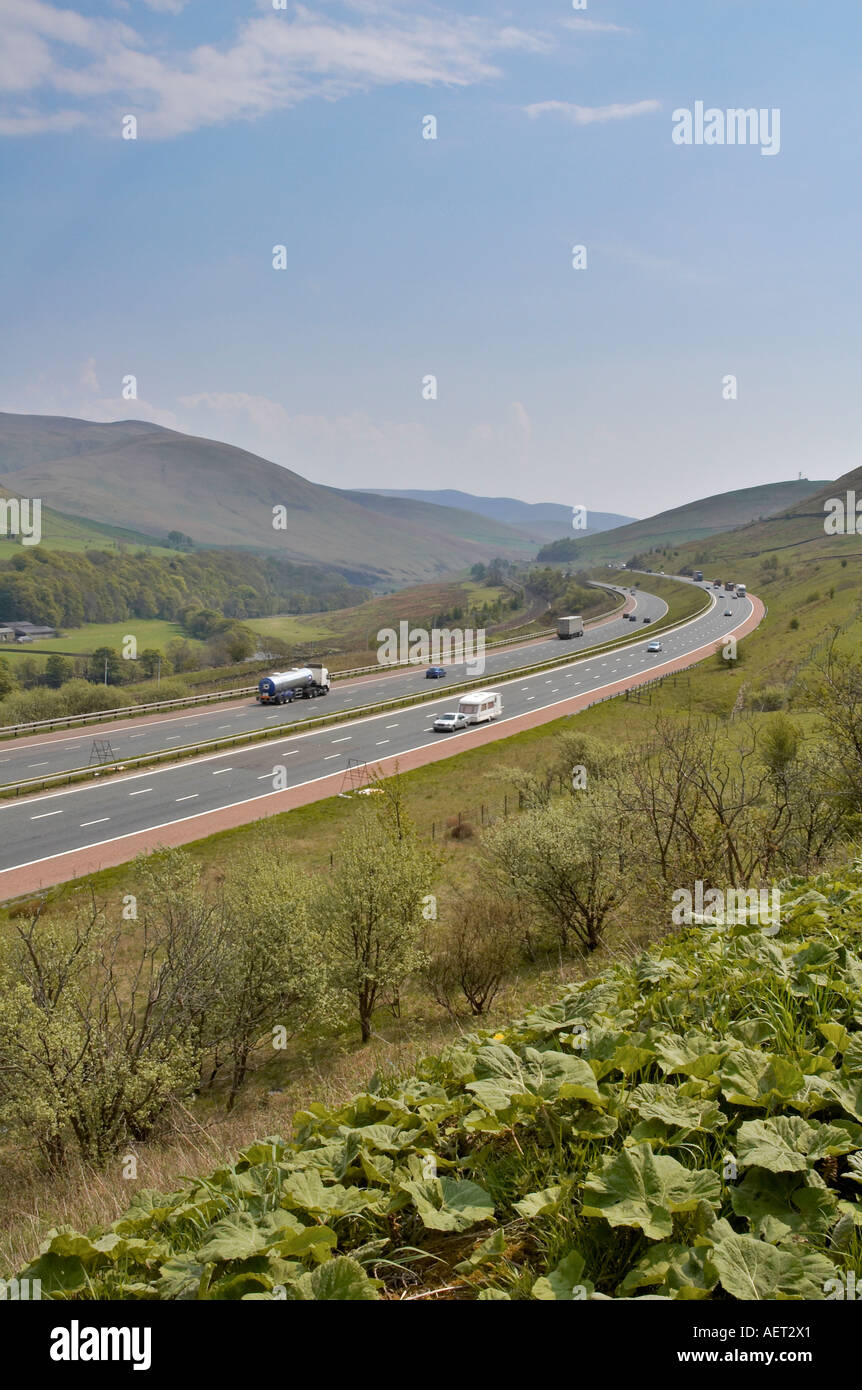 M6 Motorway Cumbria Stock Photo - Alamy