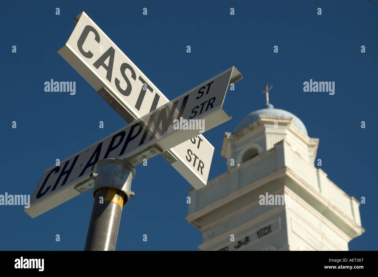 South Africa Cape Peninsula Cape Town Castini and Chiappini street ...