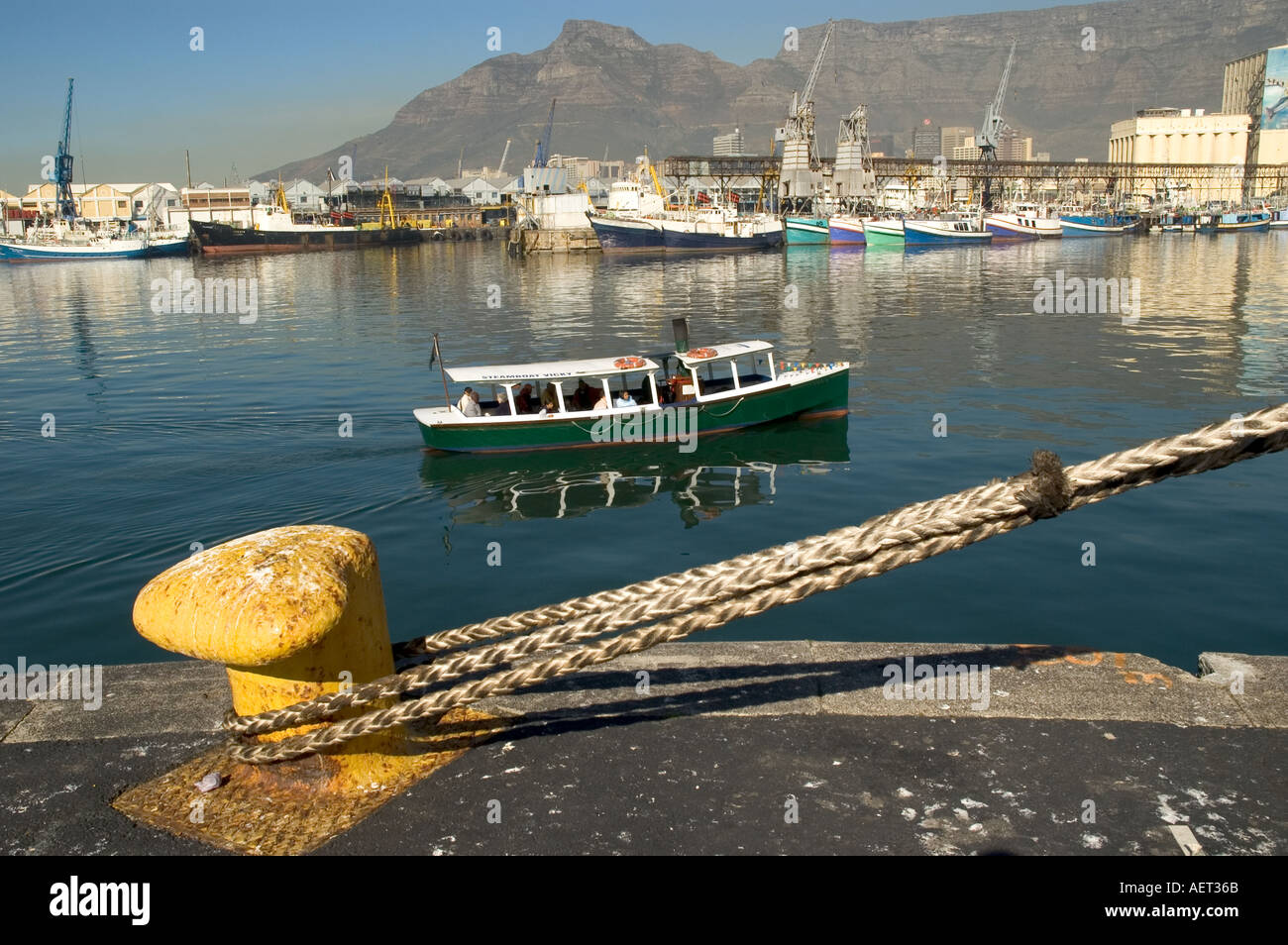 South Africa Cape Peninsula Cape Town VandA waterfront harbour Victoria ...