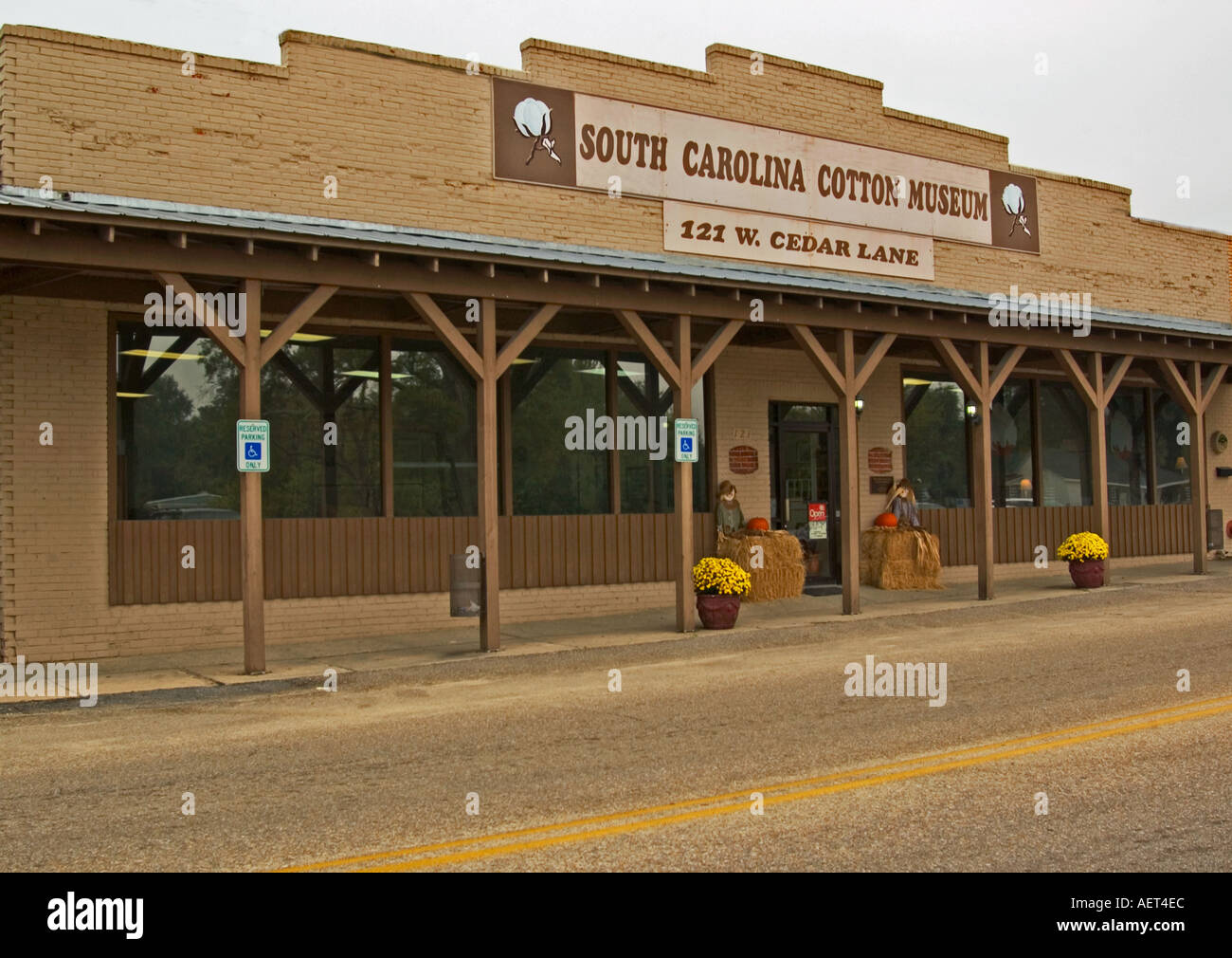 South Carolina Cotton Museum in Bishopville SC USA Stock Photo - Alamy