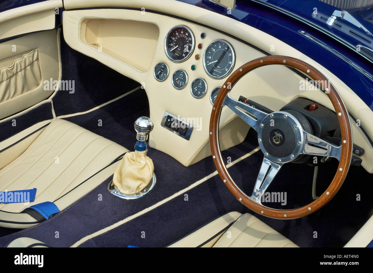 Shelby cobra interior hi-res stock photography and images - Alamy