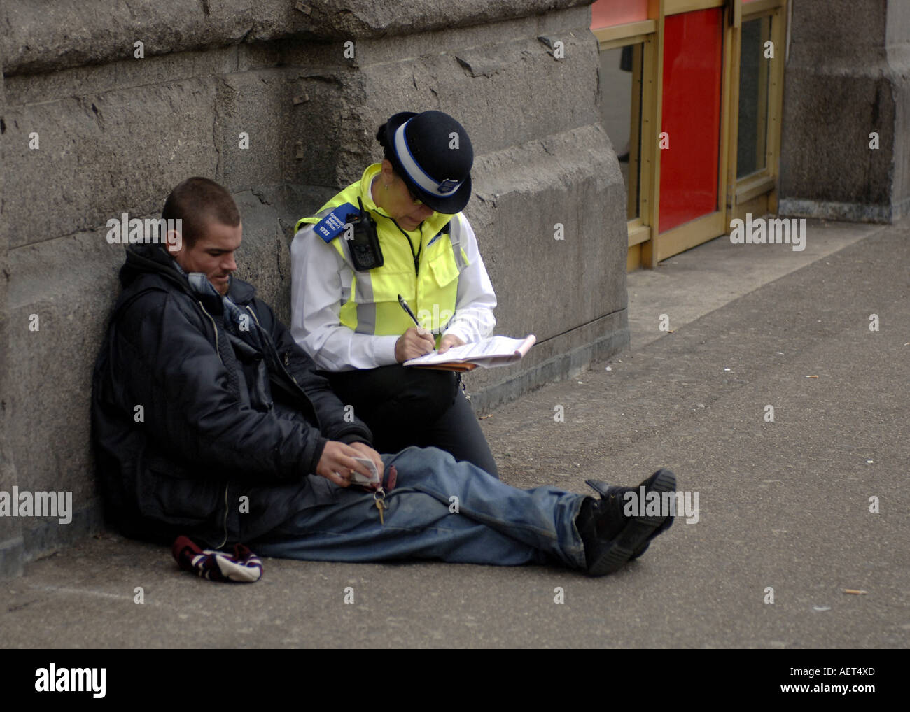 Police Helping Homeless