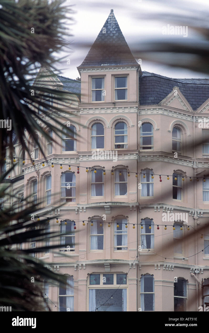 The famous old victorian promenade in Douglas the isle of man UK Stock ...