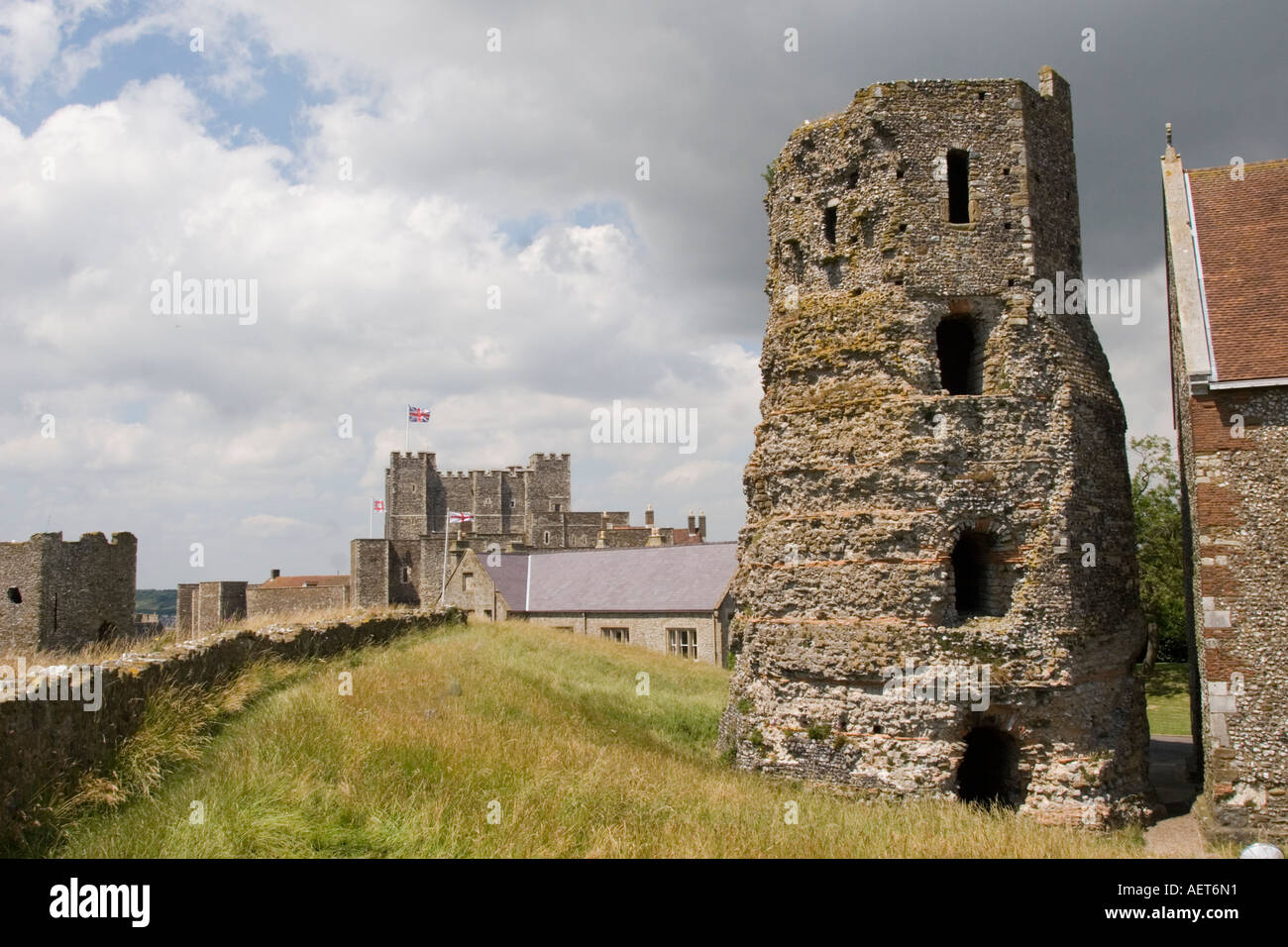 Dover roman lighthouse sea hi-res stock photography and images - Alamy
