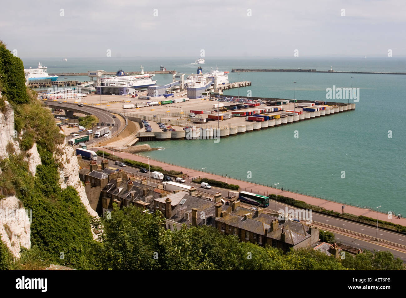 Seen from dover castle hi-res stock photography and images - Alamy