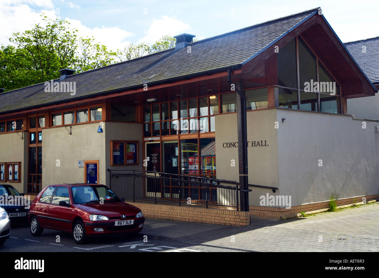 The Concert Hall John Street Filey North Yorkshire England Stock Photo ...