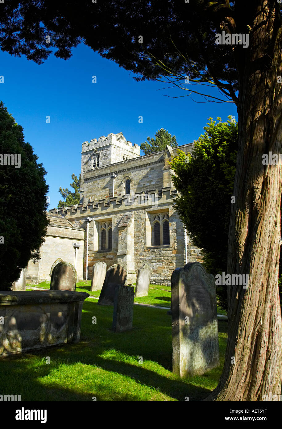 Lastingham parish church hi-res stock photography and images - Alamy