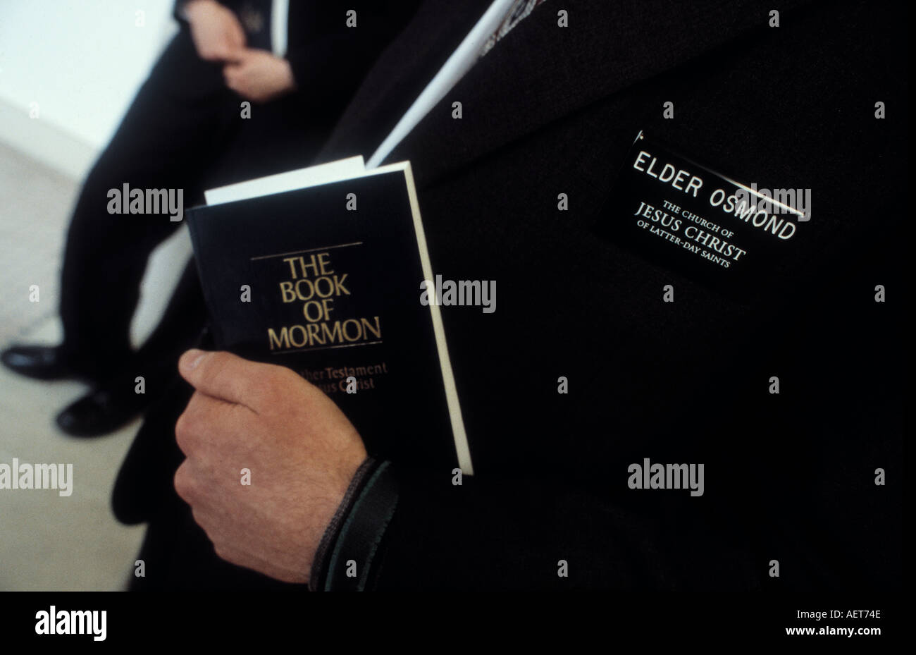 the religious Mormon group on the streets of London Stock Photo - Alamy