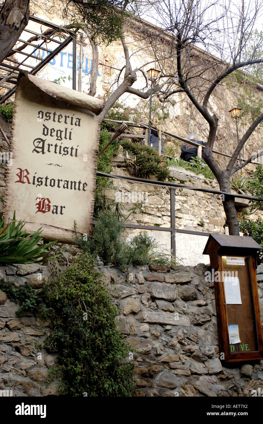 Artists Village Old Bussana Vecchia High Resolution Stock Photography ...