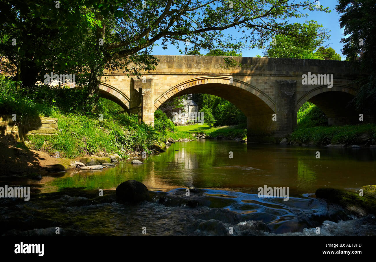 River esk at egton bridge hi-res stock photography and images - Alamy