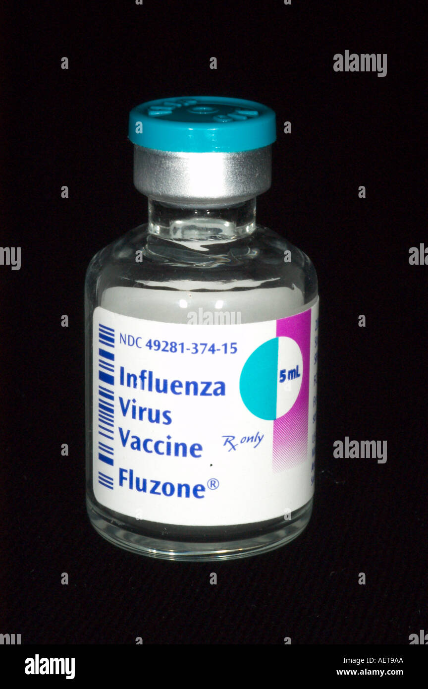 influenza virus vaccine Fluzone Stock Photo - Alamy