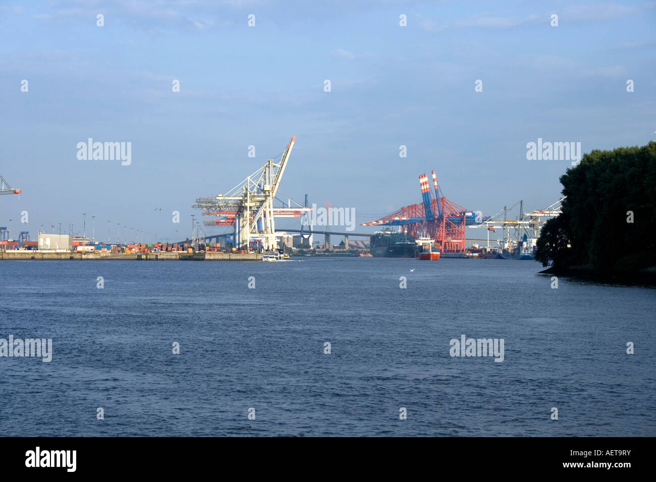 Eurogate Container Terminal Stock Photo - Alamy
