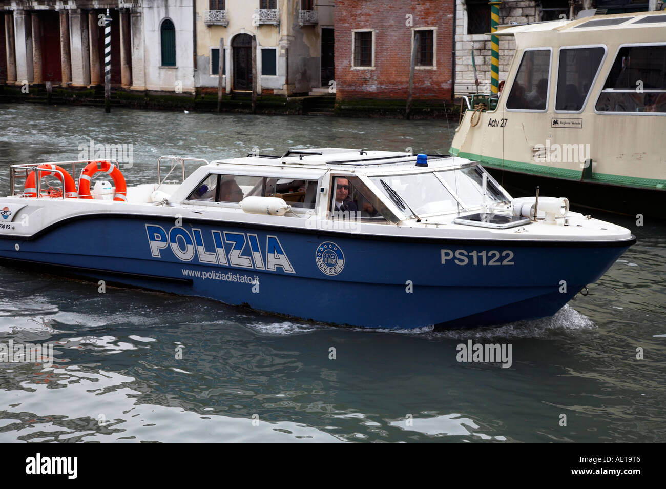 Police launch venice hi-res stock photography and images - Alamy