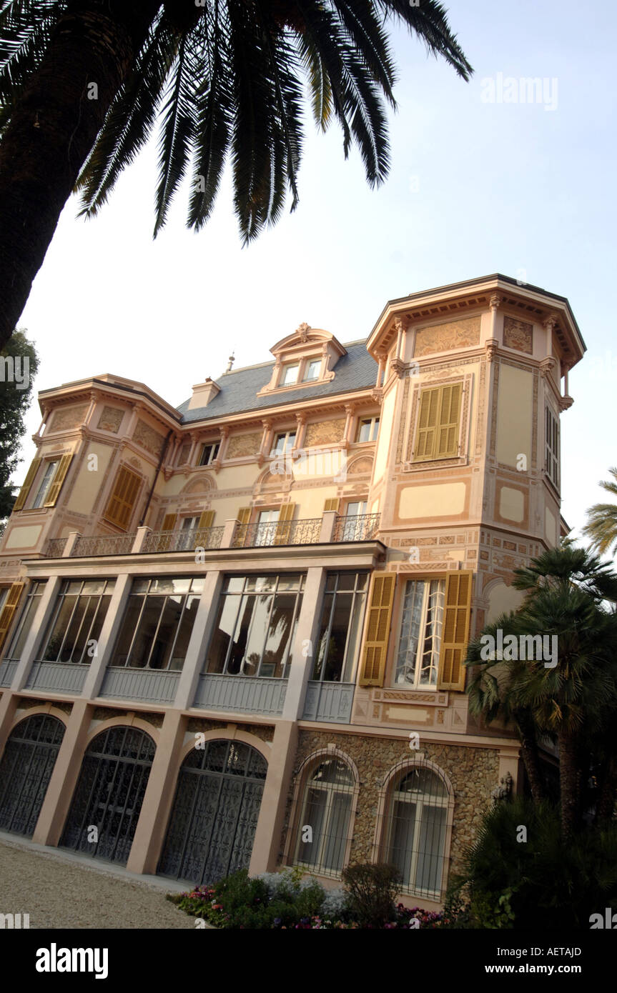 Villa nobel san remo hi-res stock photography and images - Alamy