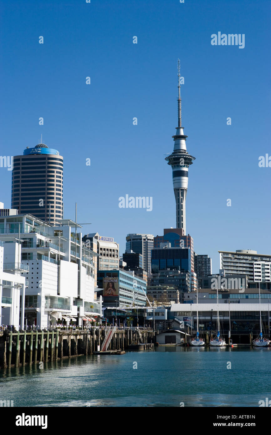 Auckland skyline color buildings hi-res stock photography and images ...