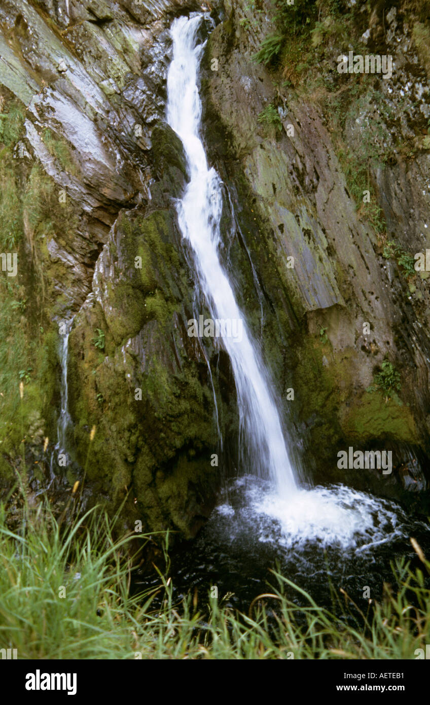 Mynach Falls, Devils Bridge, Ceredigion, Wales United Kingdom Stock ...
