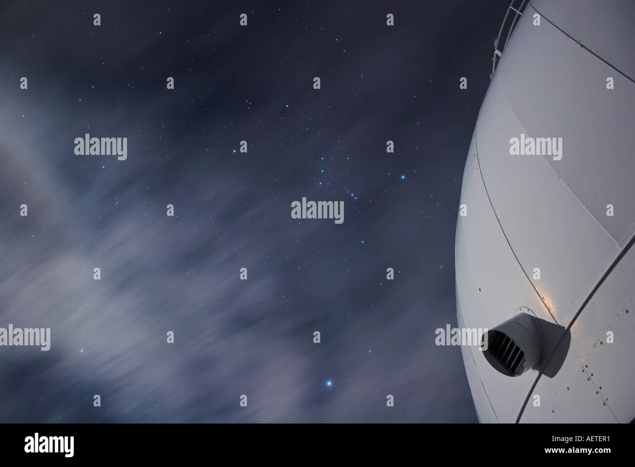 Telescopes at the top of the world Stock Photo - Alamy