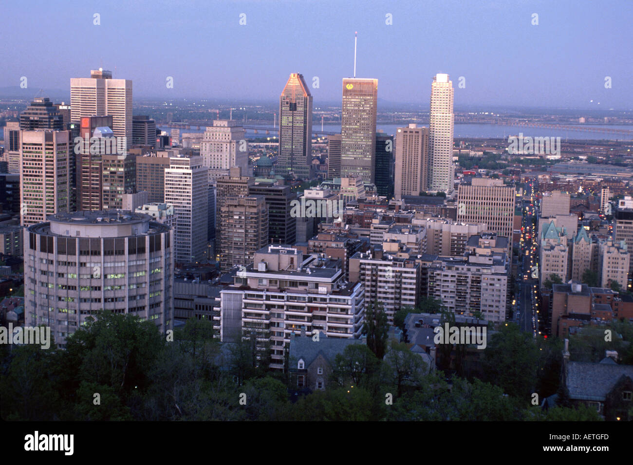 Cityscape centre center of quebec hi-res stock photography and images ...