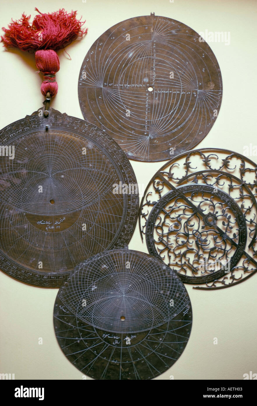 Astrolabes Delhi Museum India Asia Stock Photo - Alamy
