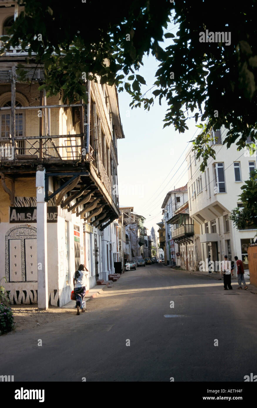 Old town Mombasa Kenya East Africa Africa Stock Photo - Alamy