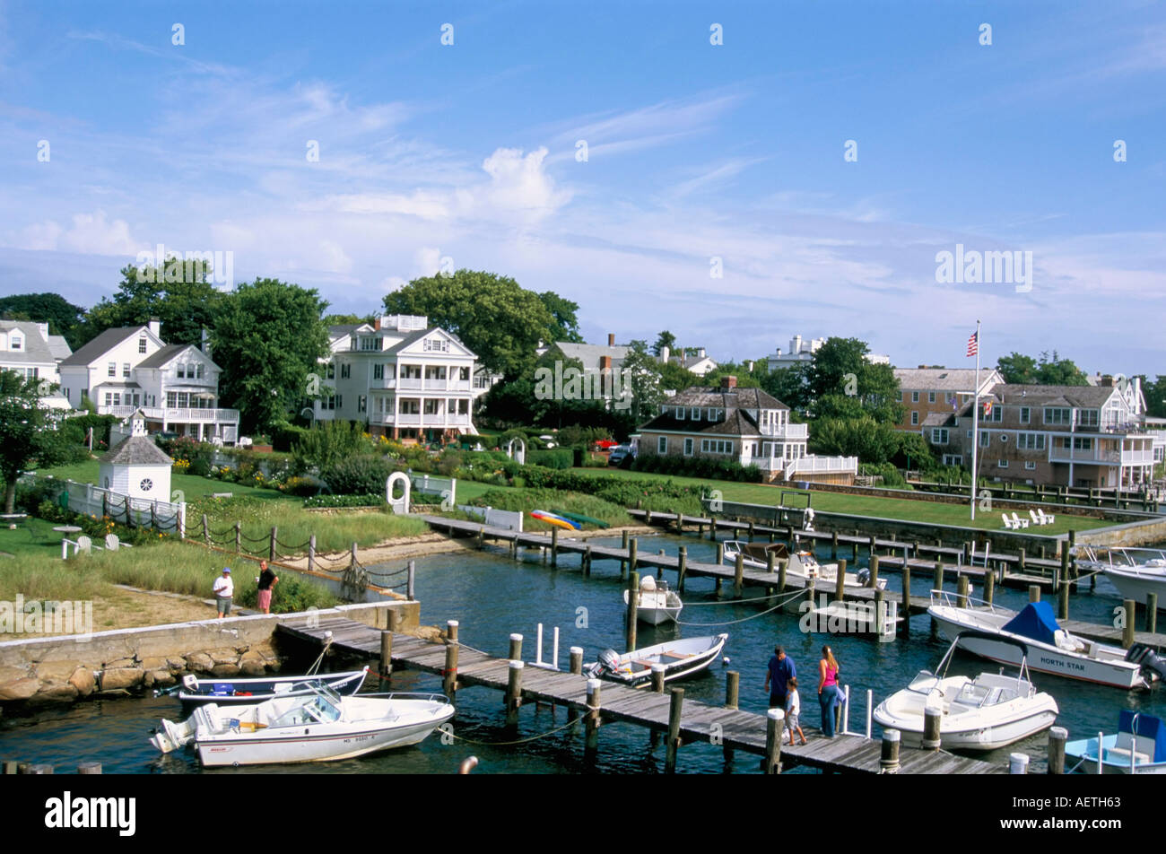 The Harbour In Edgartown Martha S Vineyard Massachusetts New England