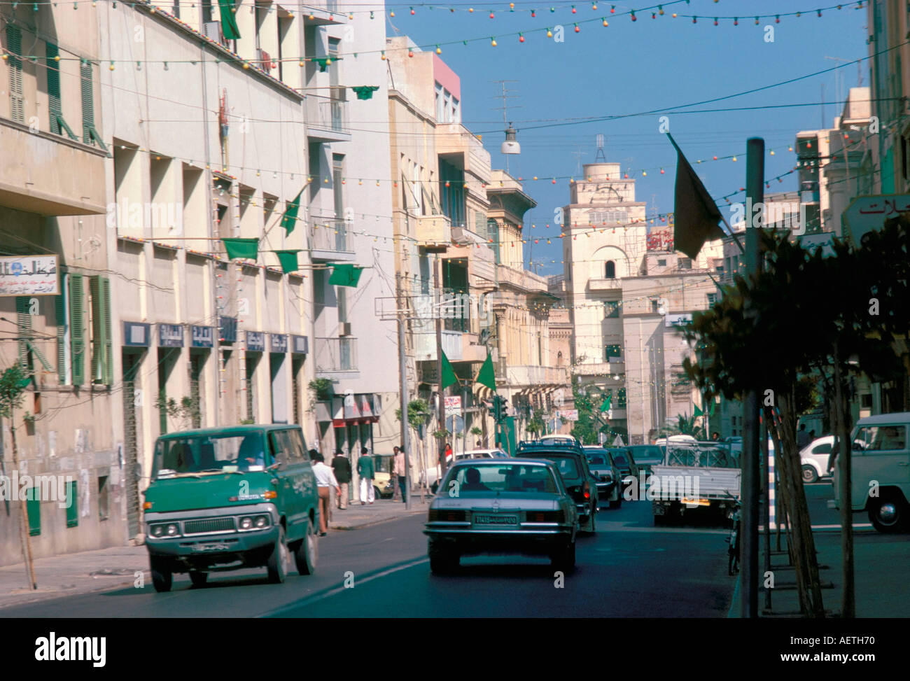 Street scene Tripoli Libya North Africa Africa Stock Photo - Alamy