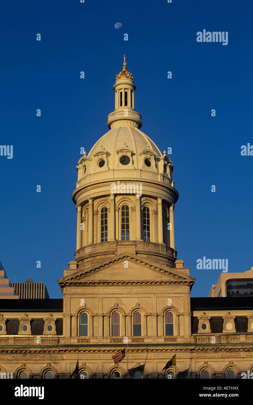Baltimore dome city hall hi-res stock photography and images - Alamy