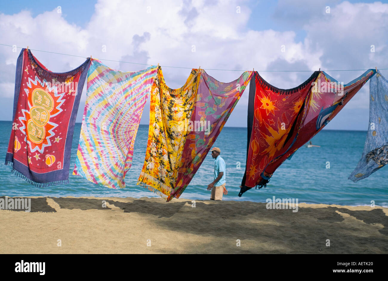 Caribbean textiles hi-res stock photography and images - Alamy