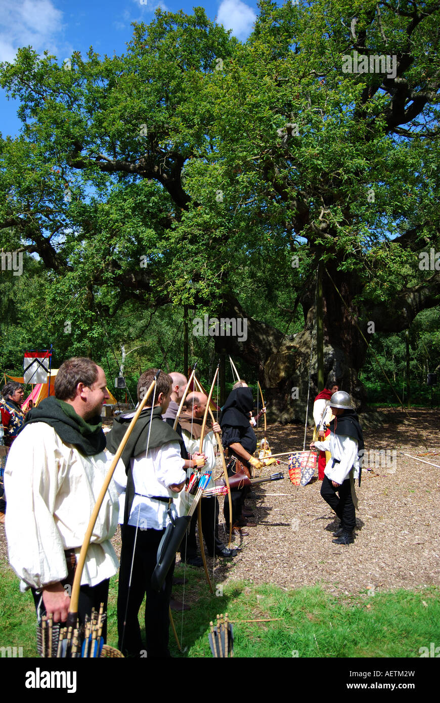 Robin in the hood medieval festival hi-res stock photography and images ...