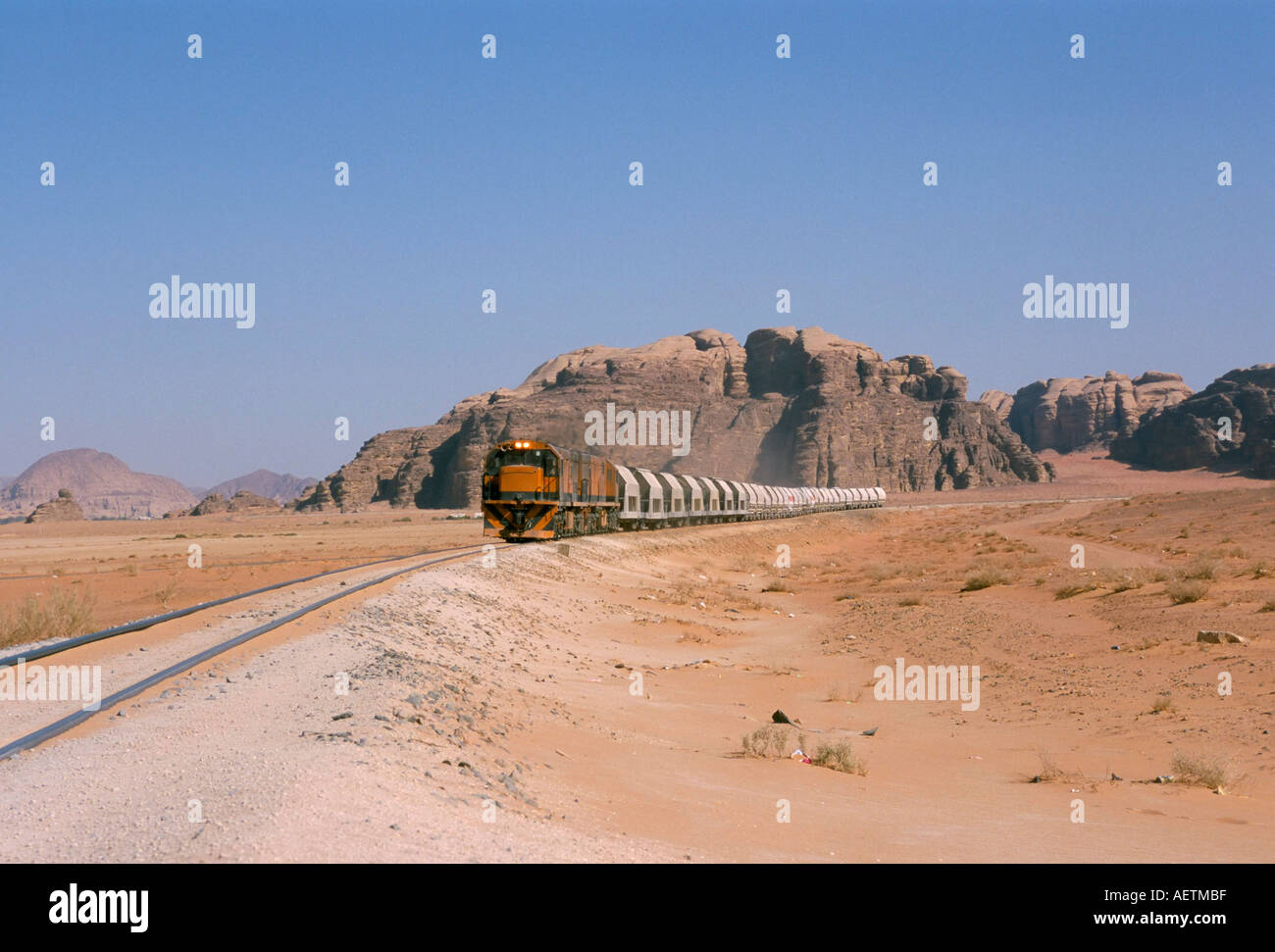 Jordan middle east railway hi-res stock photography and images - Alamy
