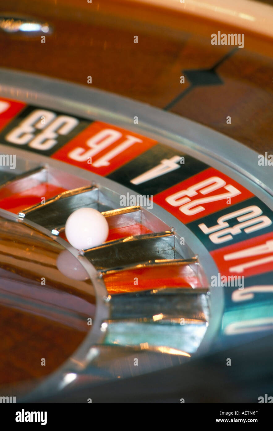 Gambling on roulette wheel hi-res stock photography and images - Alamy